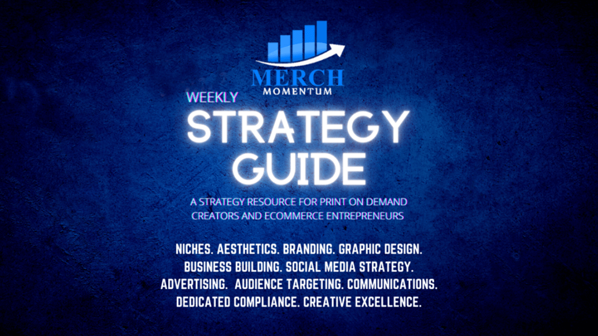 Keyword And Niche Leads Merch Momentum Monday Strategy Guide Review ...